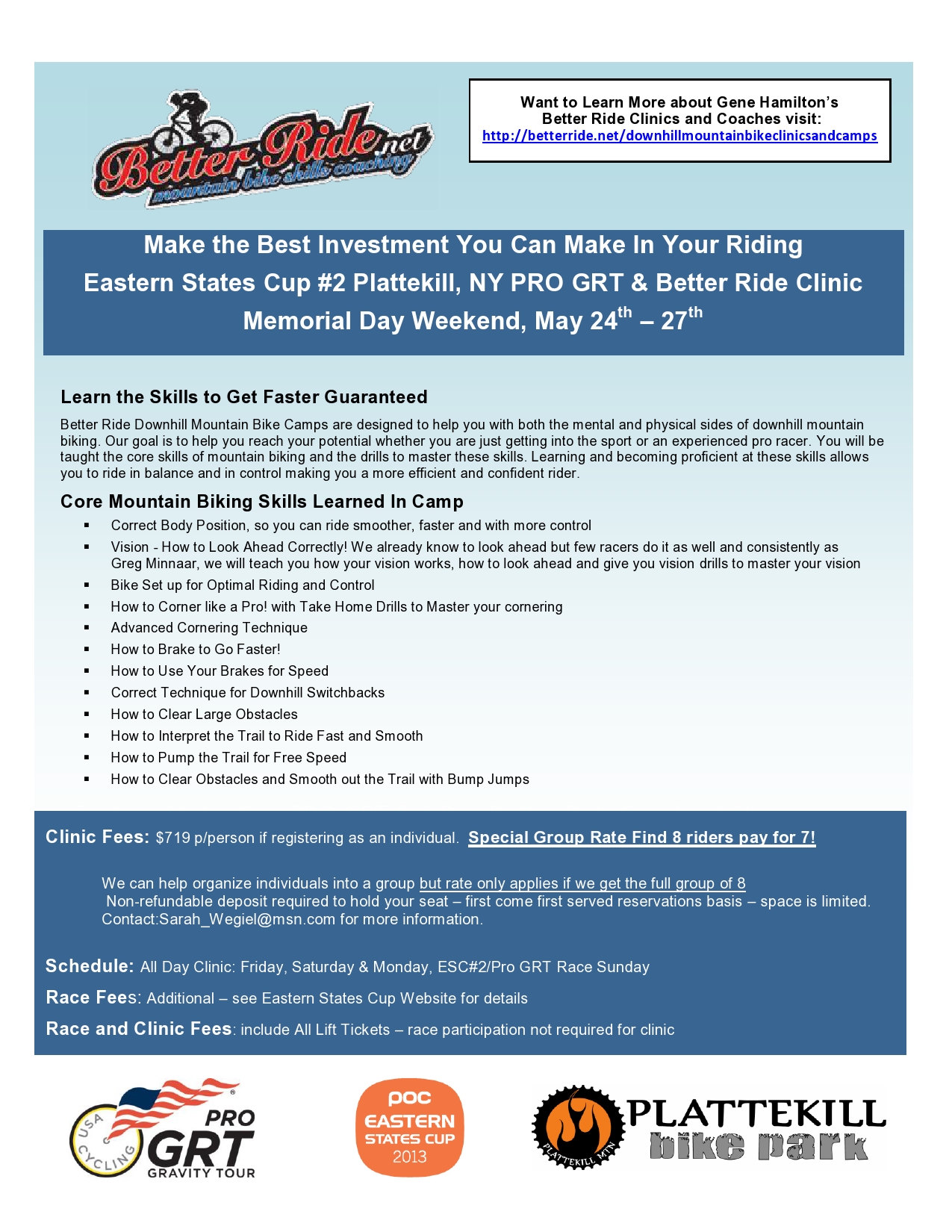 better ride poster – MAXXIS Eastern States Cup